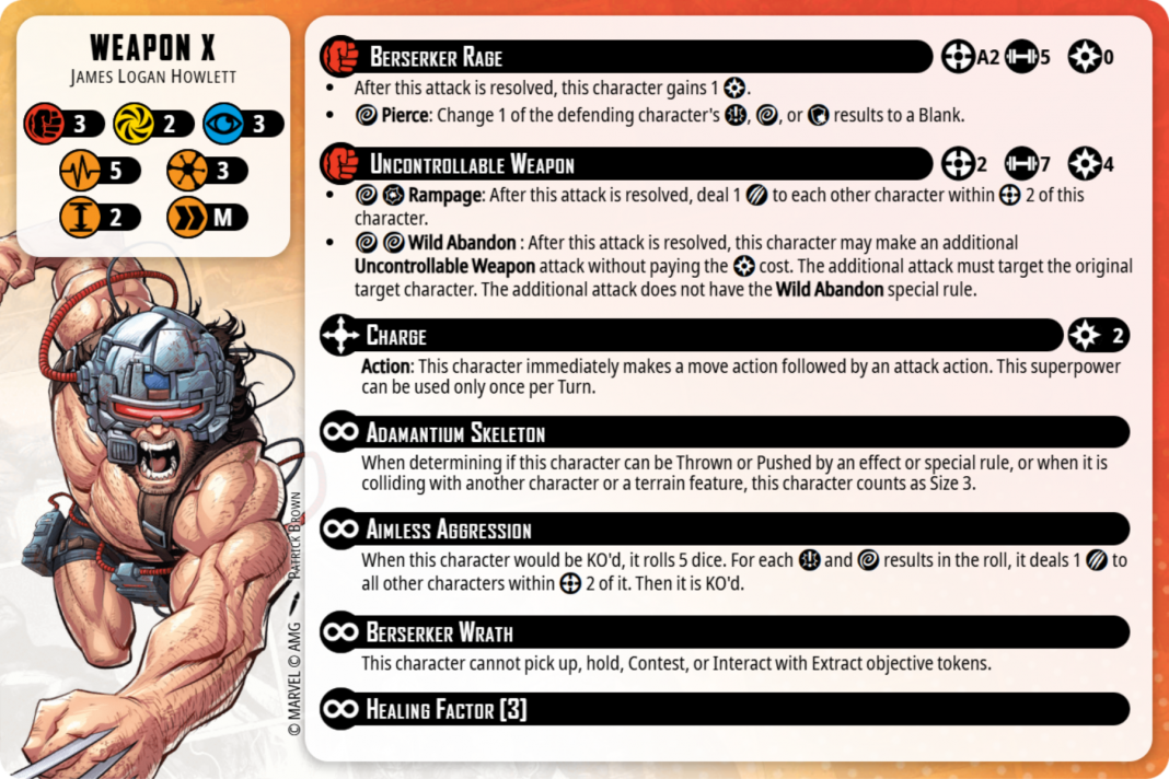 Marvel Crisis Protocol Tactics: Weapon X & Maverick | Goonhammer