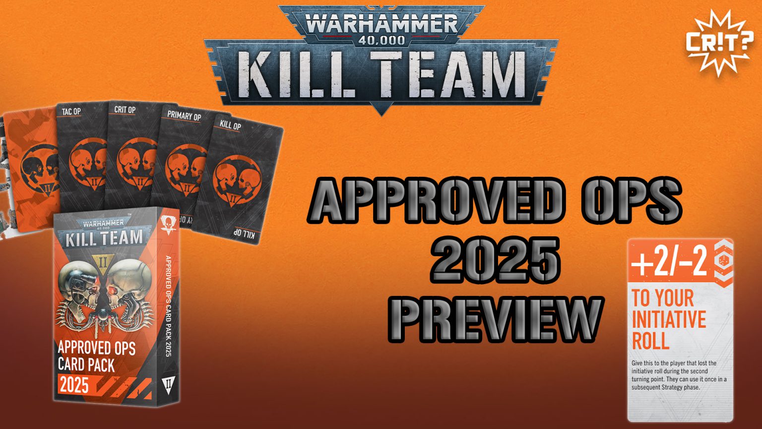 CYRAC: Kill Team Approved Ops 2025 Preview | Goonhammer
