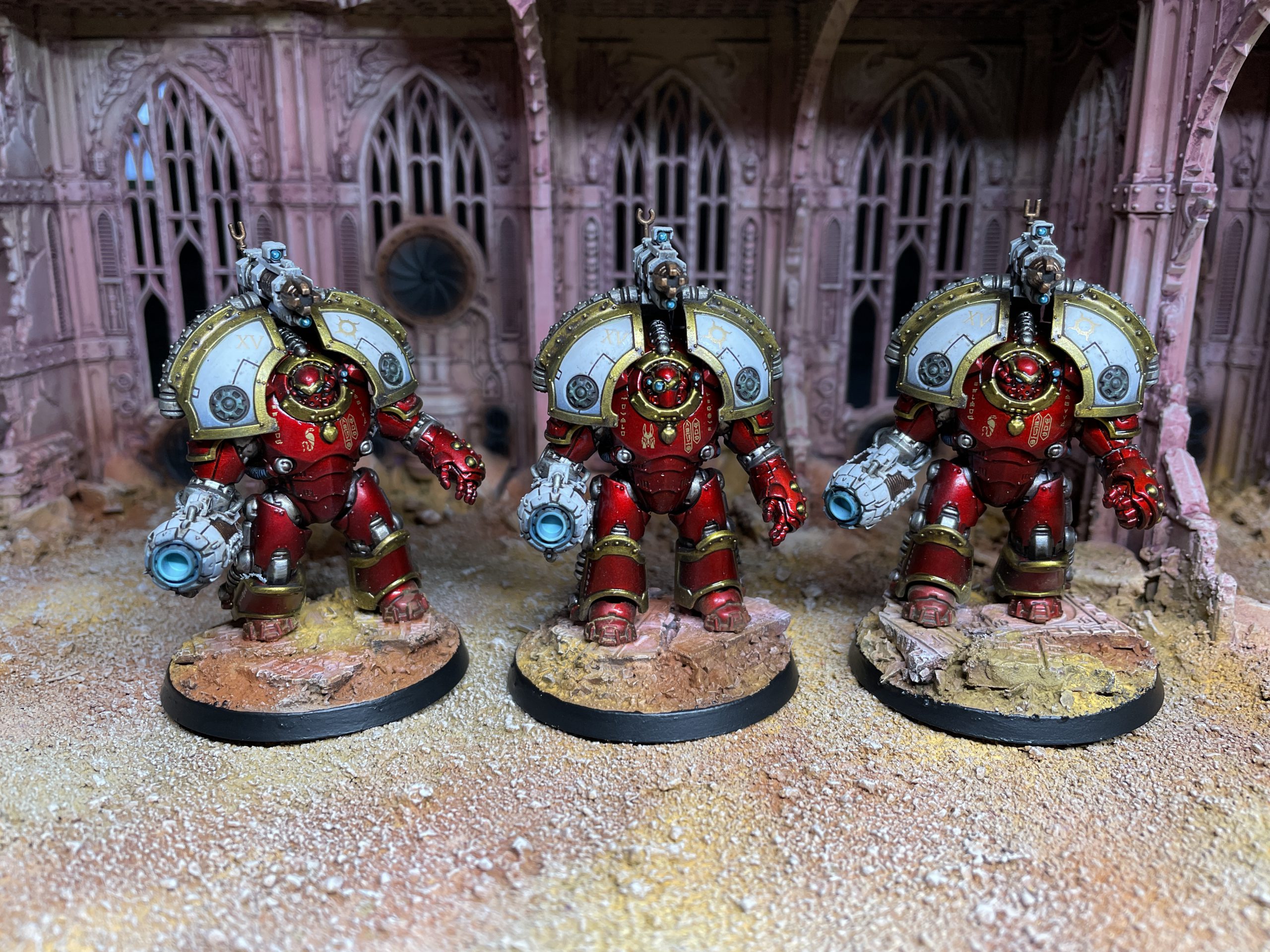 Thousand Sons Legion Saturnine Terminators with Plasma Bombards ...
