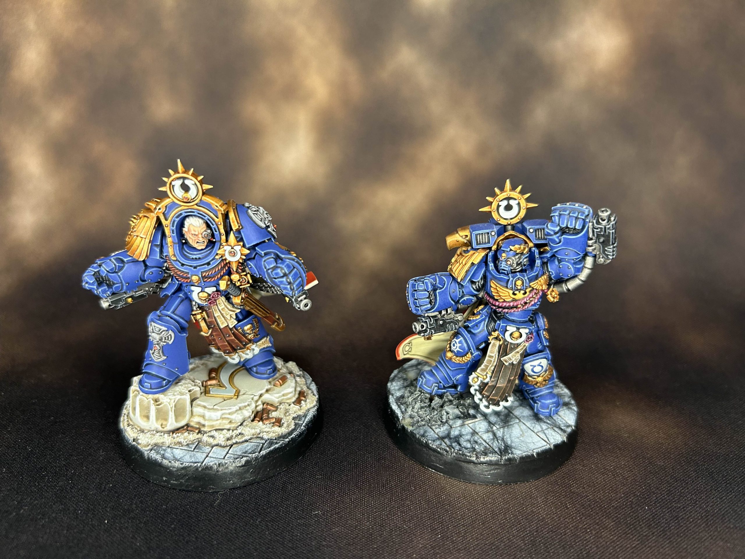 [40k] Model Review: Ultramarines Marneus Calgar, Cato Sicarius, Victrix ...