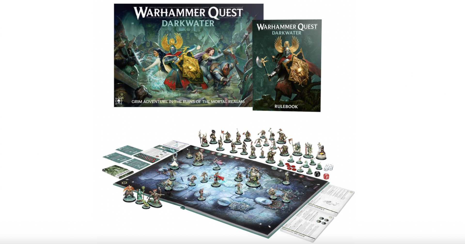 Goonhammer Reviews: Warhammer Quest Darkwater – Unboxing and Playing ...