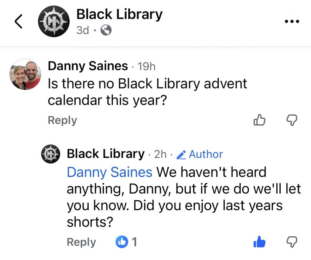 Black Library Weekly: There’s No Presents, Not This Christmas | Goonhammer