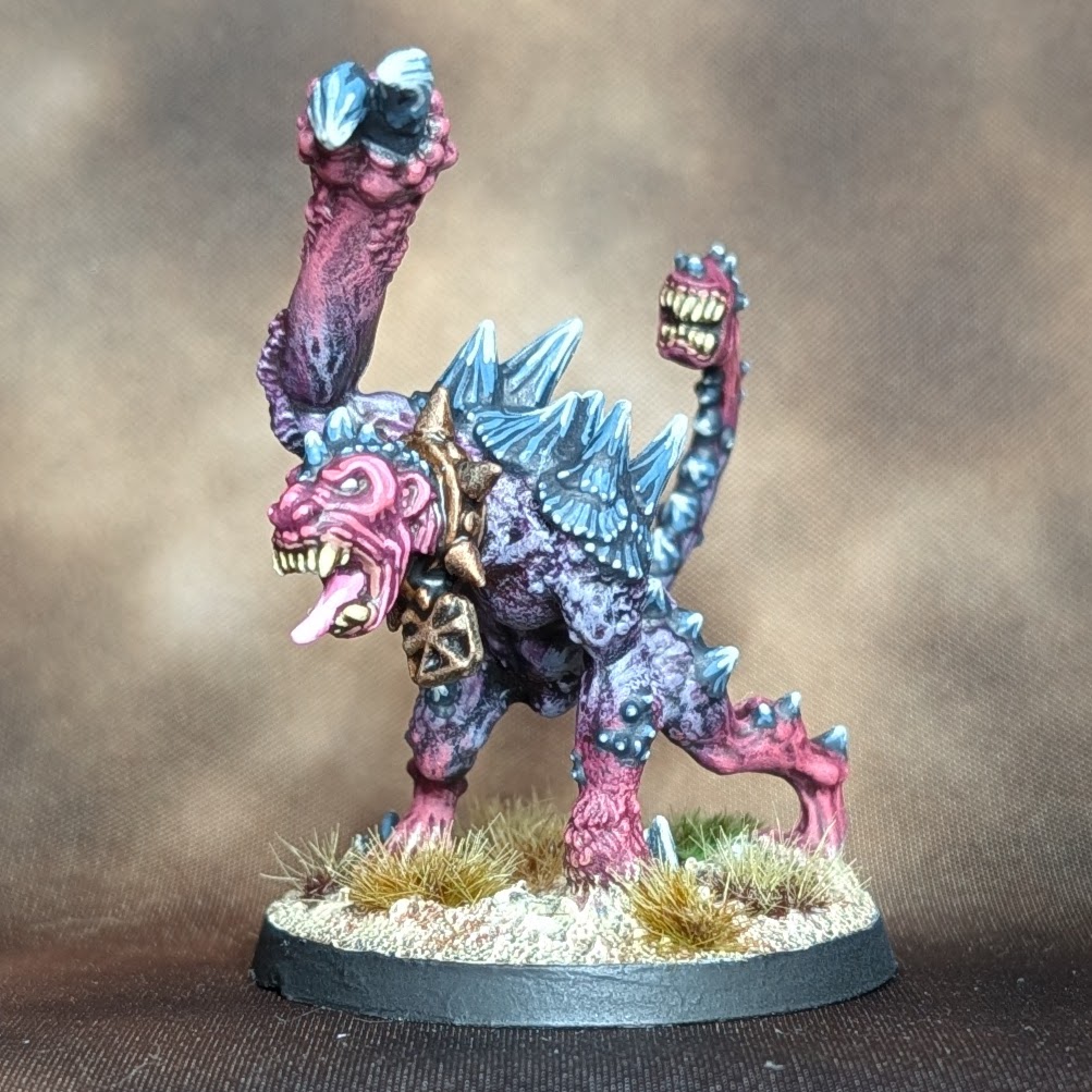 Scyla Anfingrimm, World Eaters Chaos Spawn painted by Crab-stuffed ...